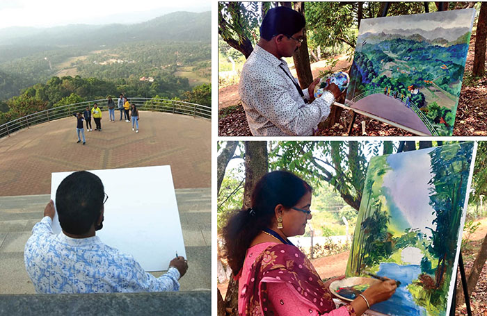 Kodagu On Canvas: 3-Day Art Camp Held | Kodagu First